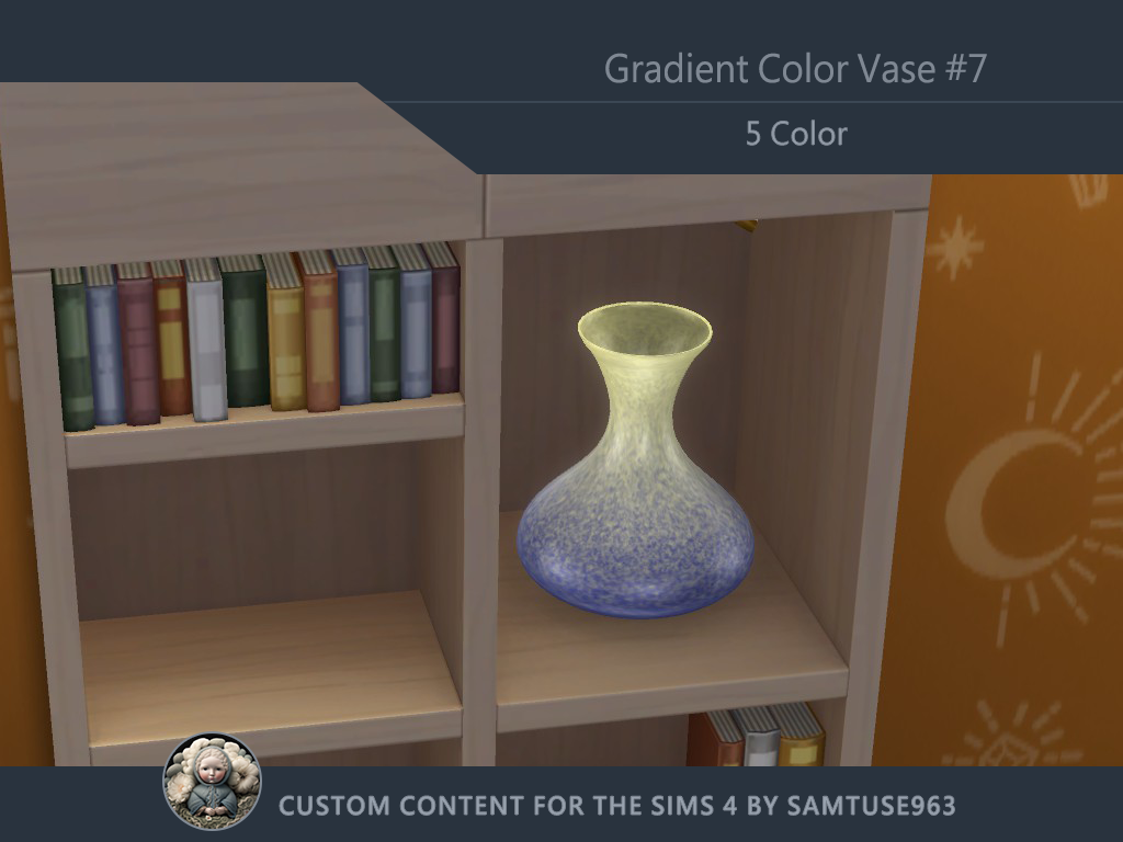 Gradient Color Vase #7 Samtuse963 - The Sims 4 Build / Buy - CurseForge