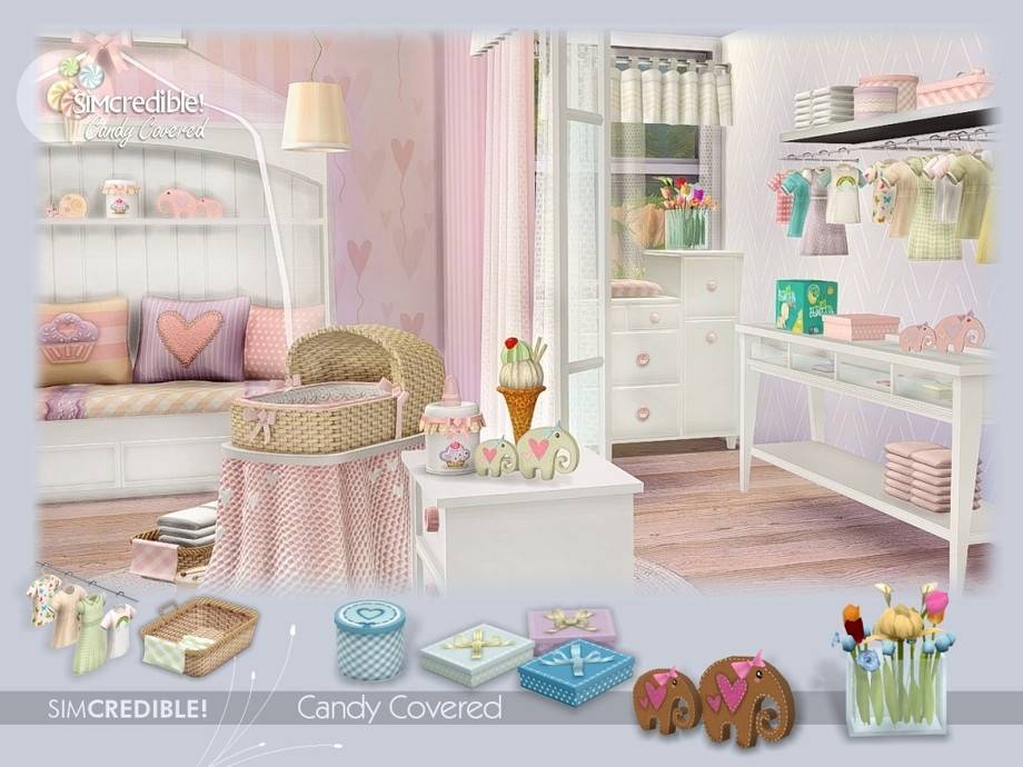 Candy Covered decor 🍭 - Gallery - The Sims 4 Build / Buy - CurseForge