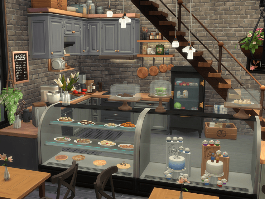 Ganache N Greens Bakery - The Sims 4 Rooms / Lots - CurseForge