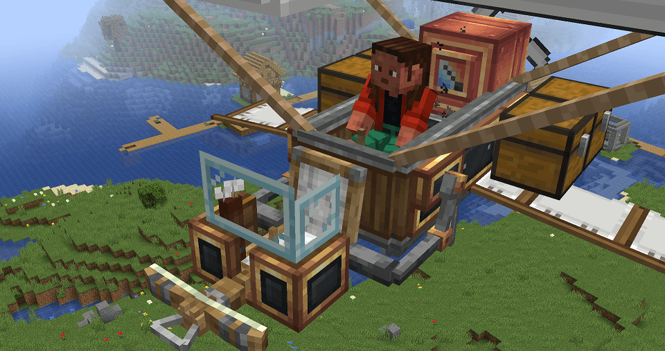 Create Immersive Aircraft : Warship - Gallery - Minecraft Resource ...