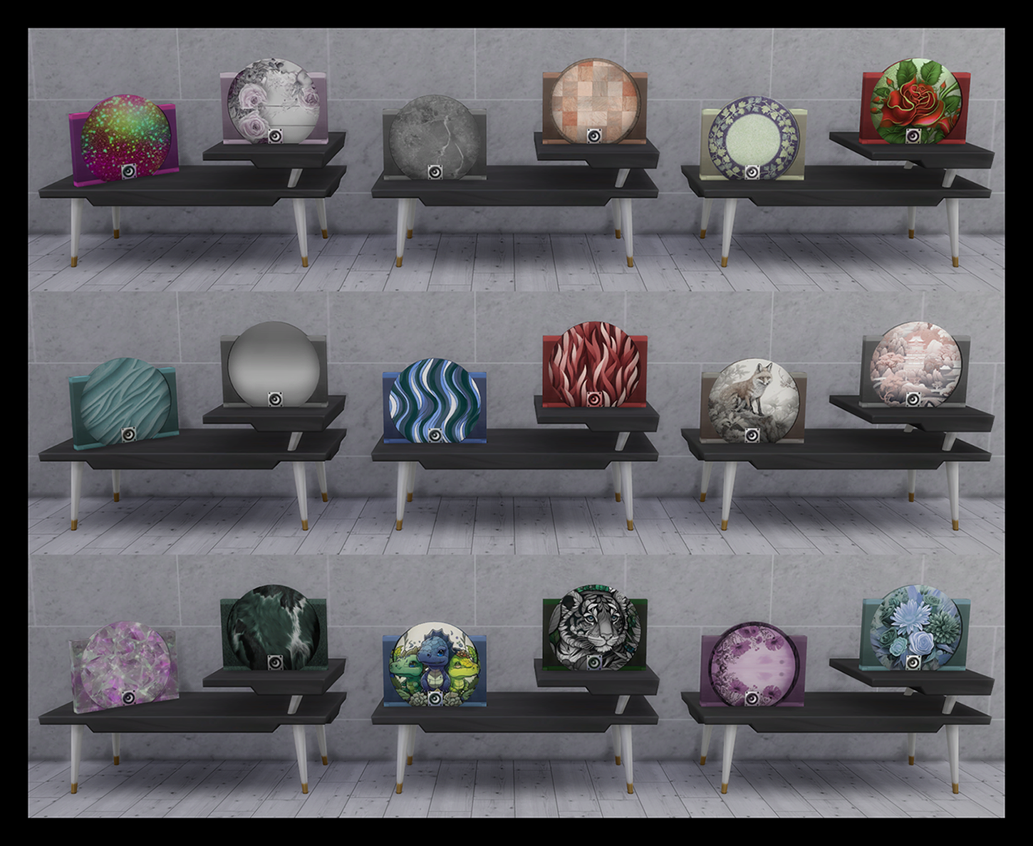 Backdropper Stereo - Fits on Tables and Floors - Gallery - The Sims 4 ...