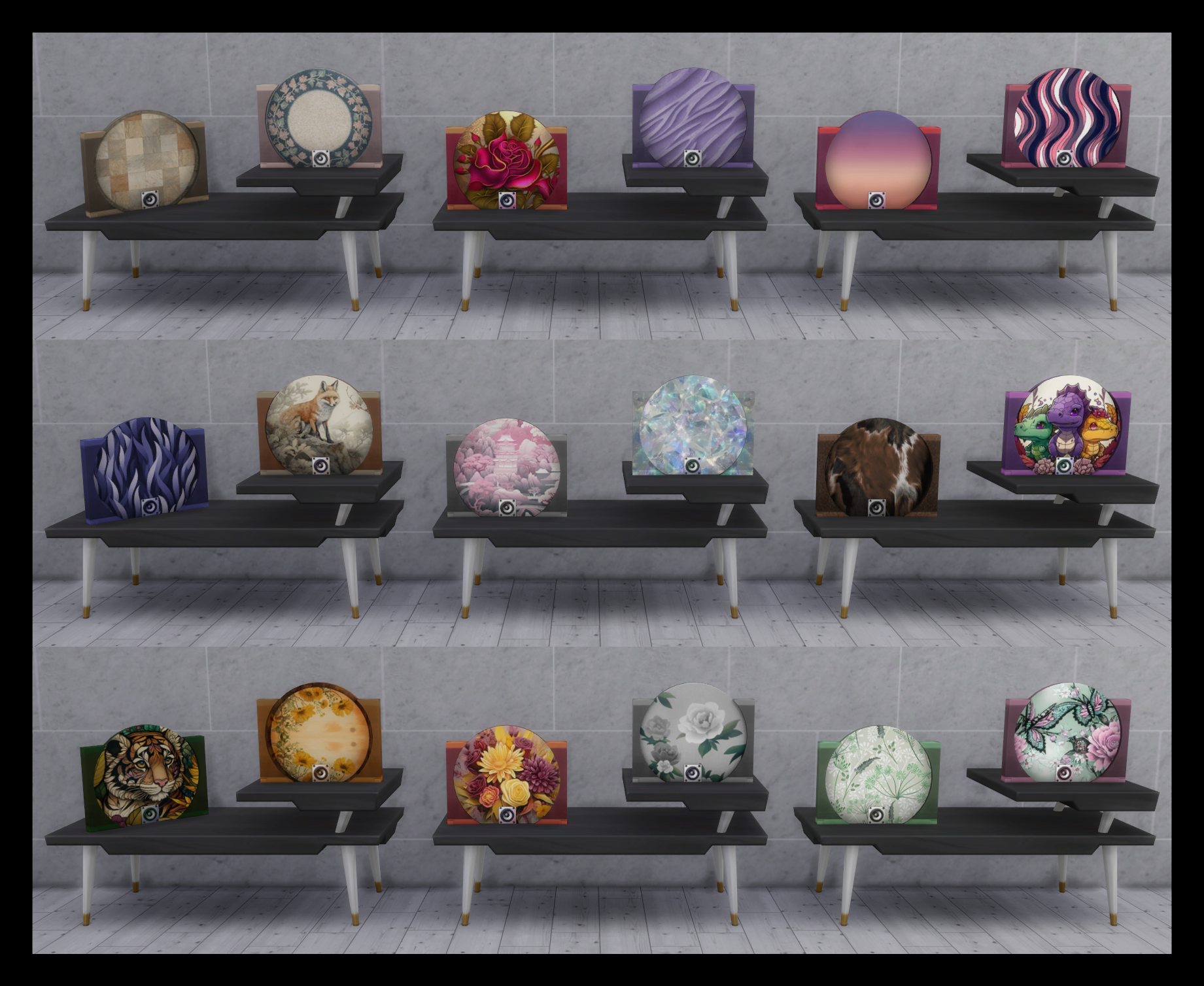 Backdropper Stereo - Fits on Tables and Floors - Gallery - The Sims 4 ...