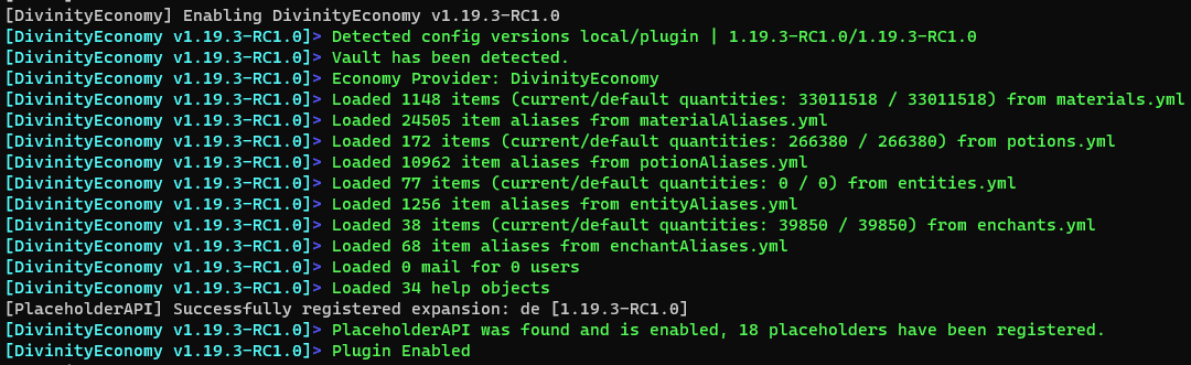 Images - DivinityEconomy (Global Market) - Bukkit Plugins - Projects - Bukkit