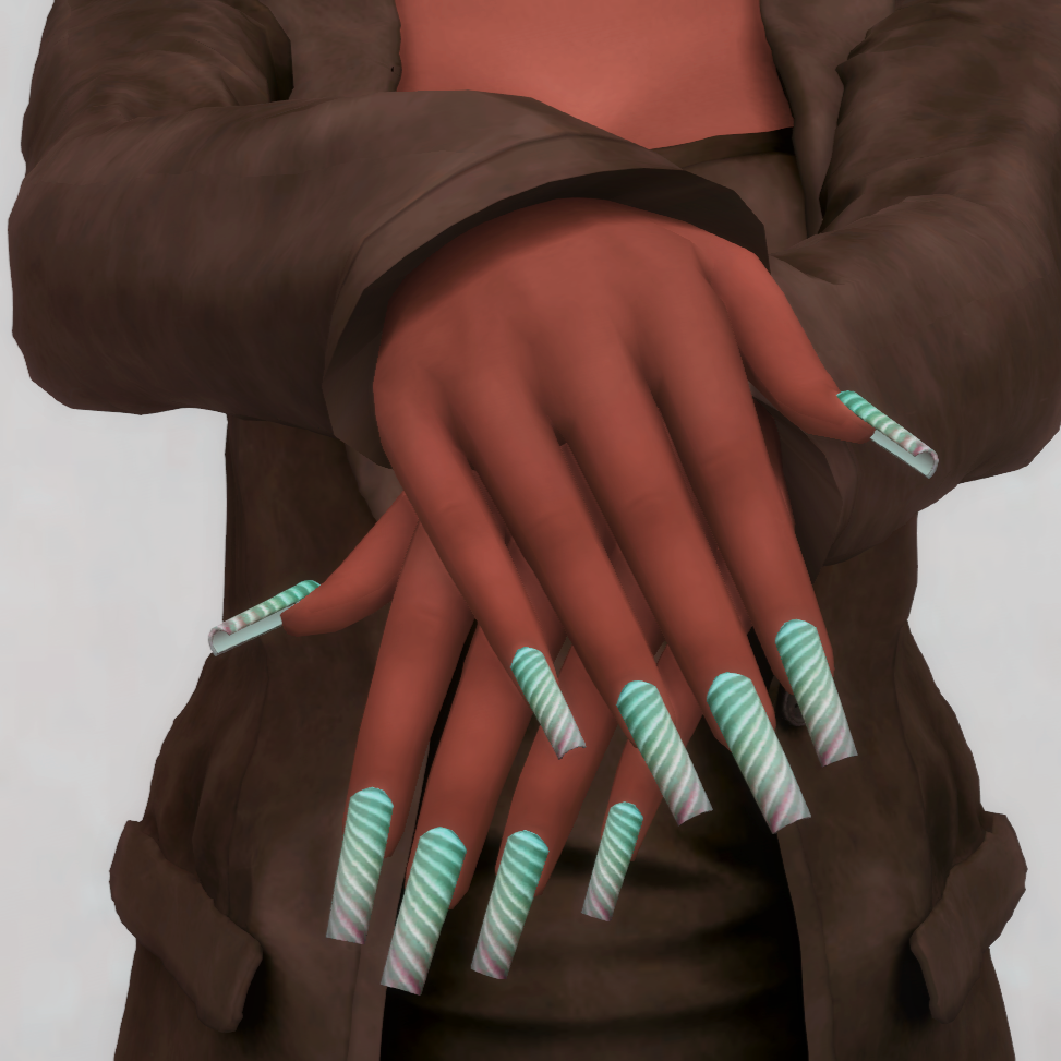 Spring Nails Set N031 - Gallery - The Sims 4 Create a Sim - CurseForge