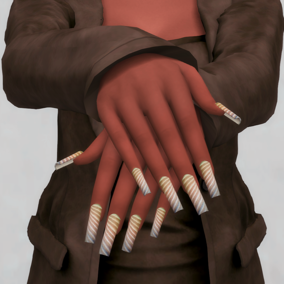 Spring Nails Set N031 - Gallery - The Sims 4 Create a Sim - CurseForge
