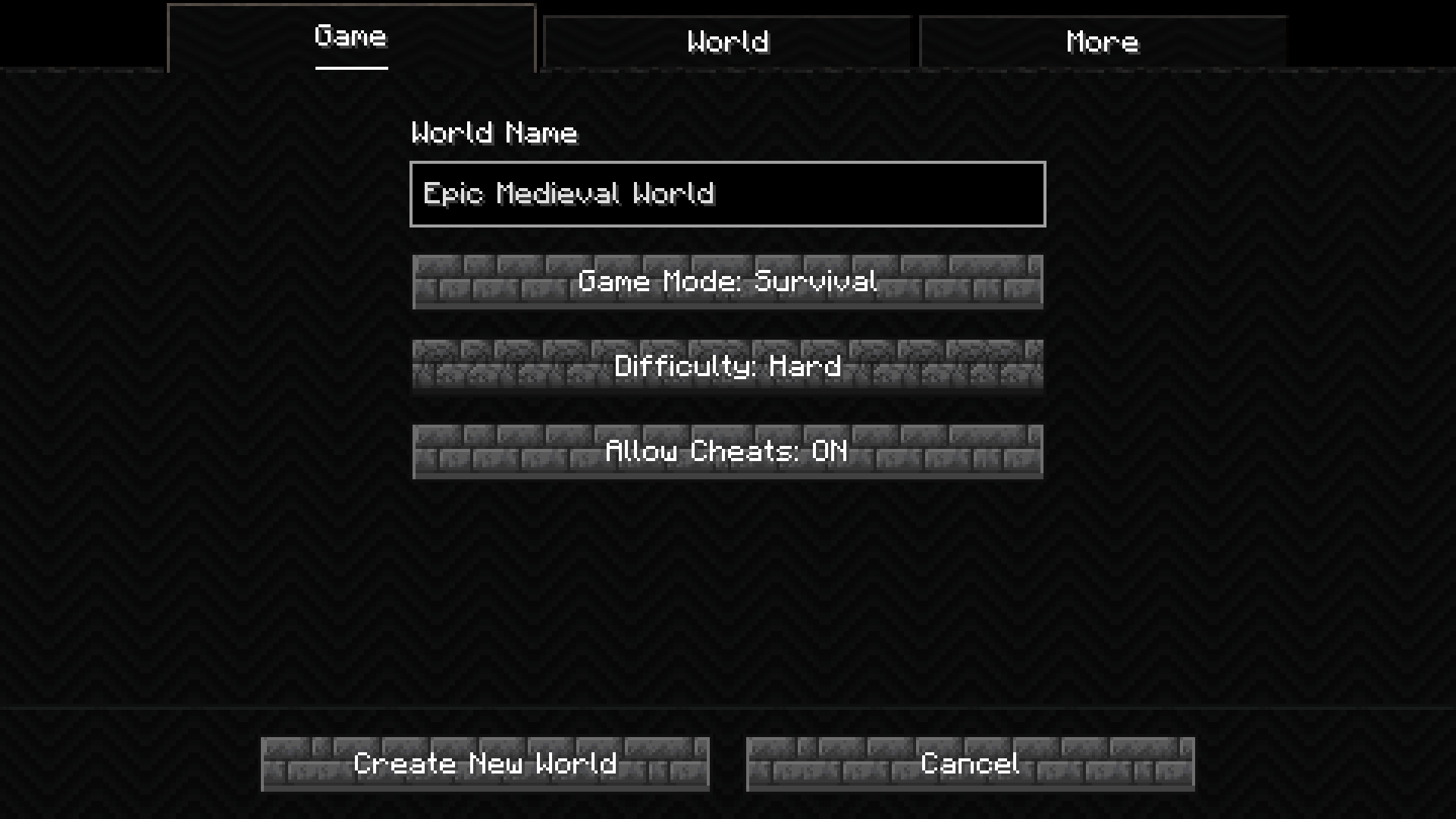 Medieval Menu - Gallery - Minecraft Resource Packs - CurseForge