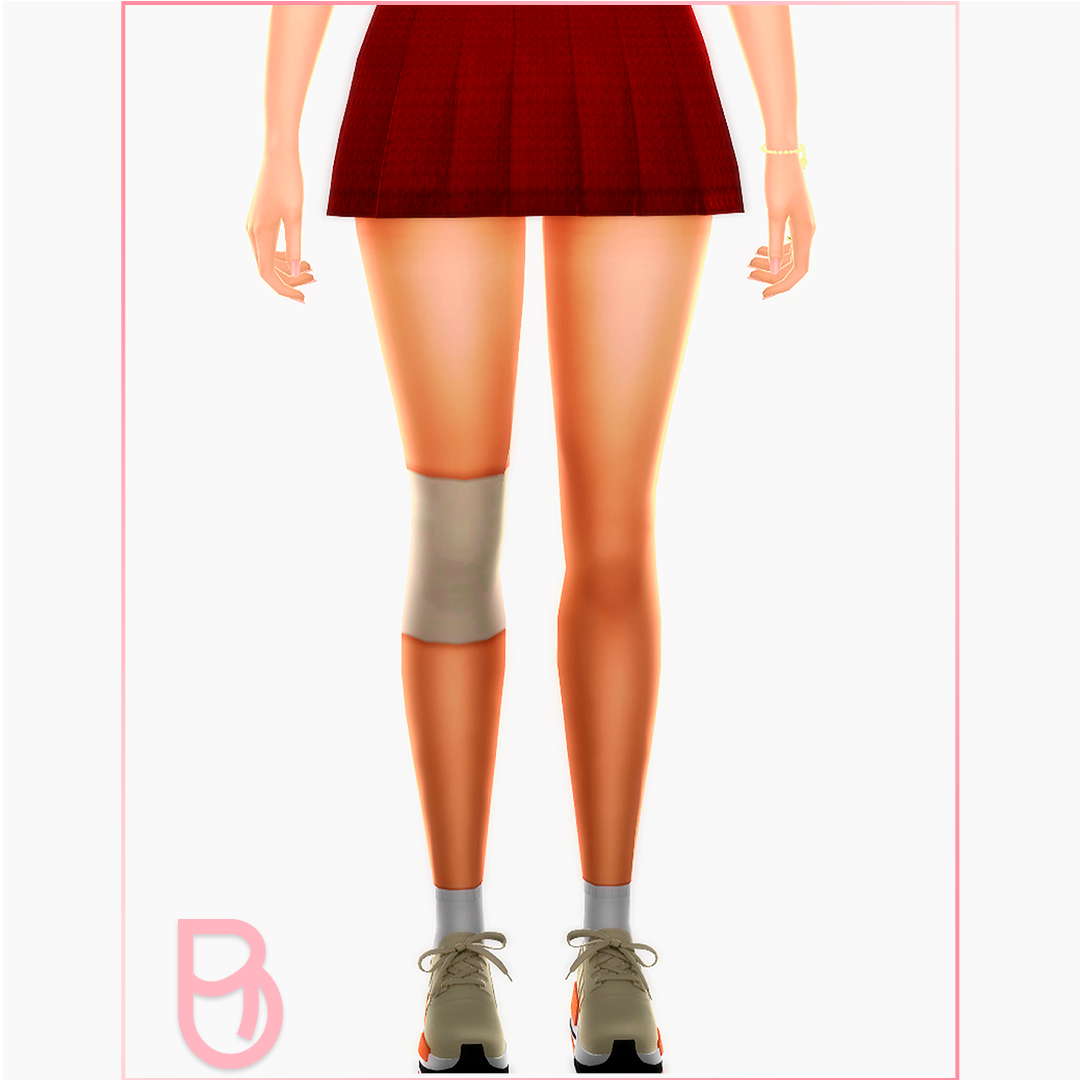 Woman Knee Pad - Right - Version 2 - Gallery - The Sims 4 Create a Sim ...
