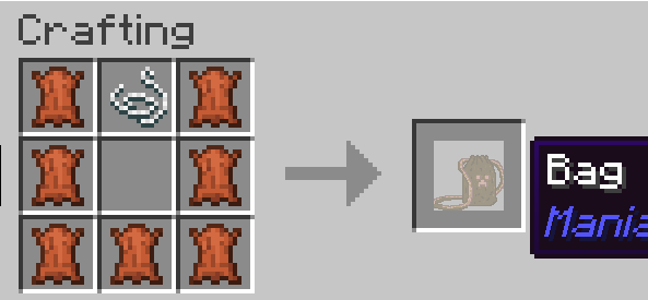Maniacal Bag - Gallery - Minecraft Mods - CurseForge