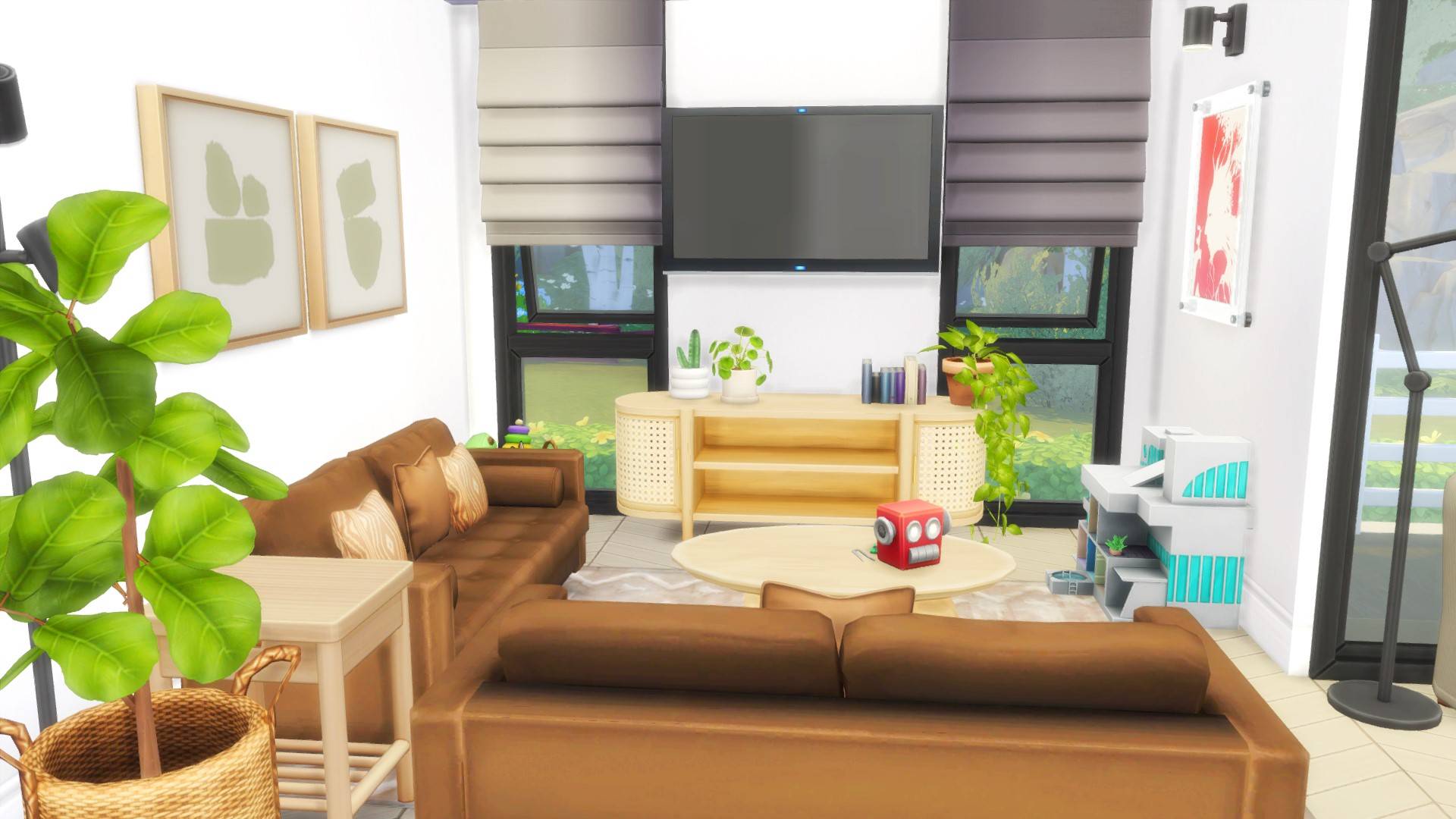 Cozy Living Room - The Sims 4 Rooms / Lots - CurseForge