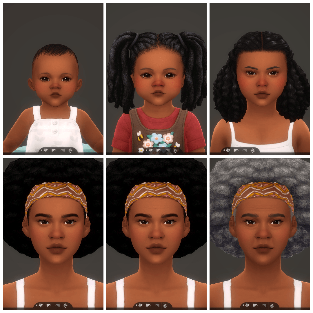 Cloudy Default Skin - The Sims 4 Create a Sim - CurseForge