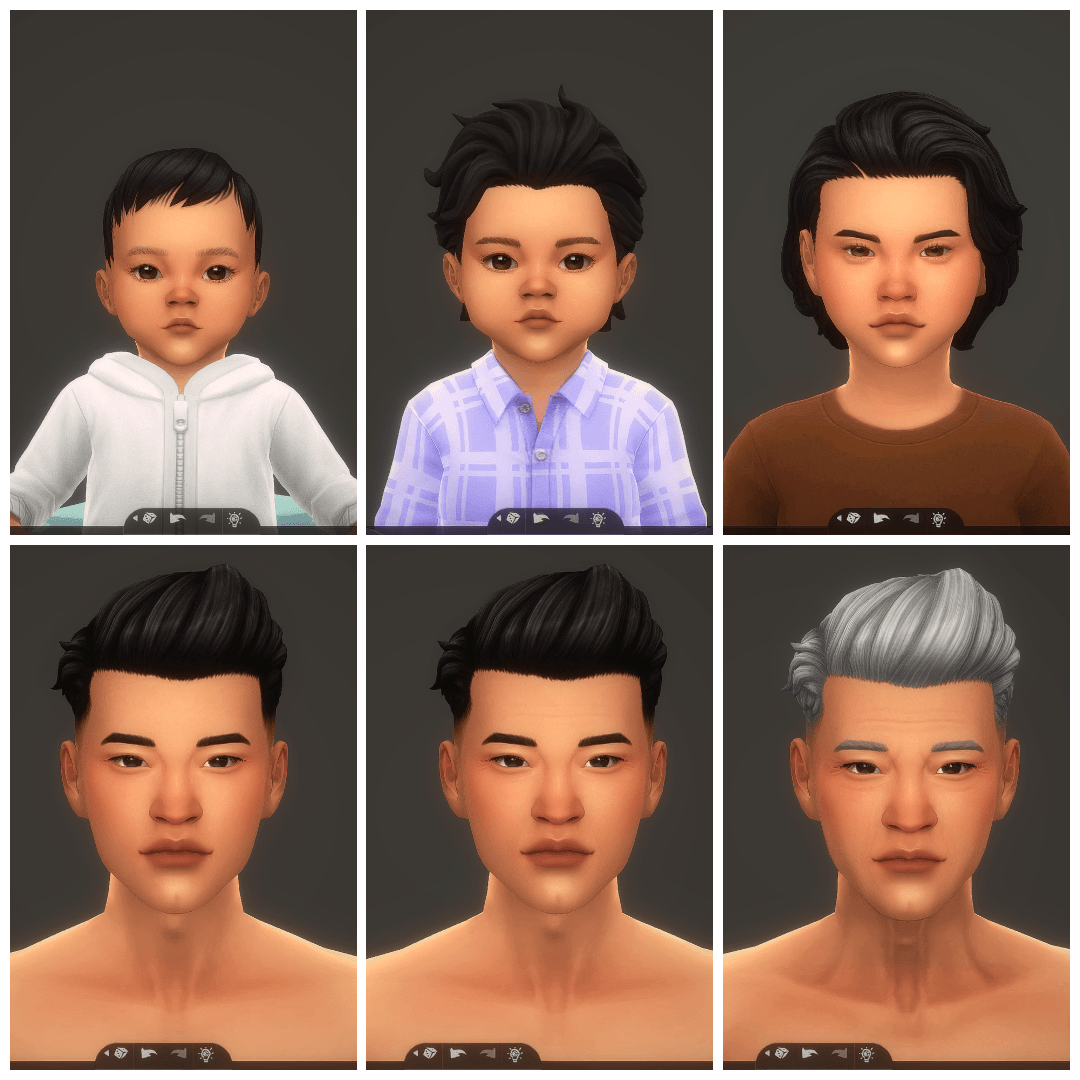 Cloudy Default Skin - The Sims 4 Create a Sim - CurseForge