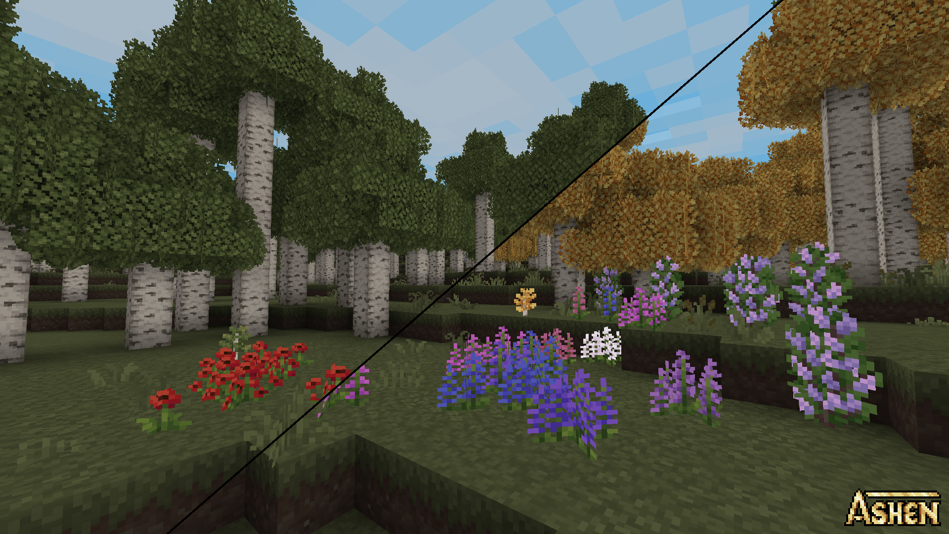 Ashen Autumn Forest - Screenshots - Minecraft Resource Packs - CurseForge