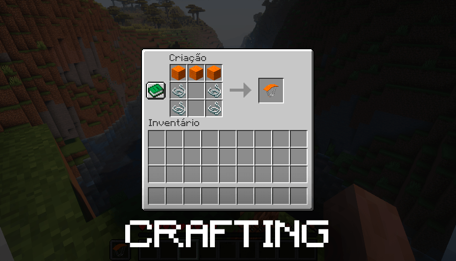 Parachute - Paraquedas Minecraft Mod