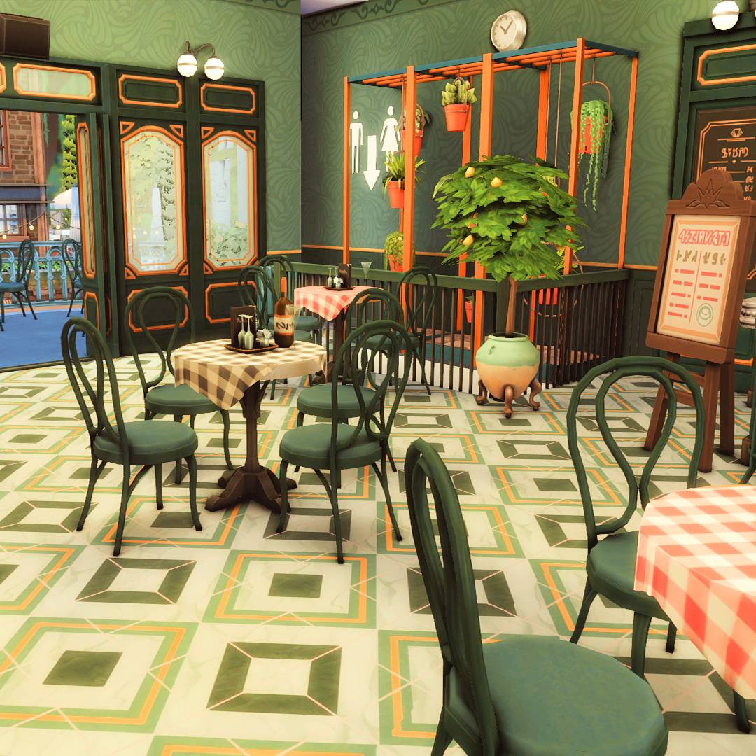 BISTRO LITTLE PARIS - Gallery - The Sims 4 Rooms / Lots - CurseForge