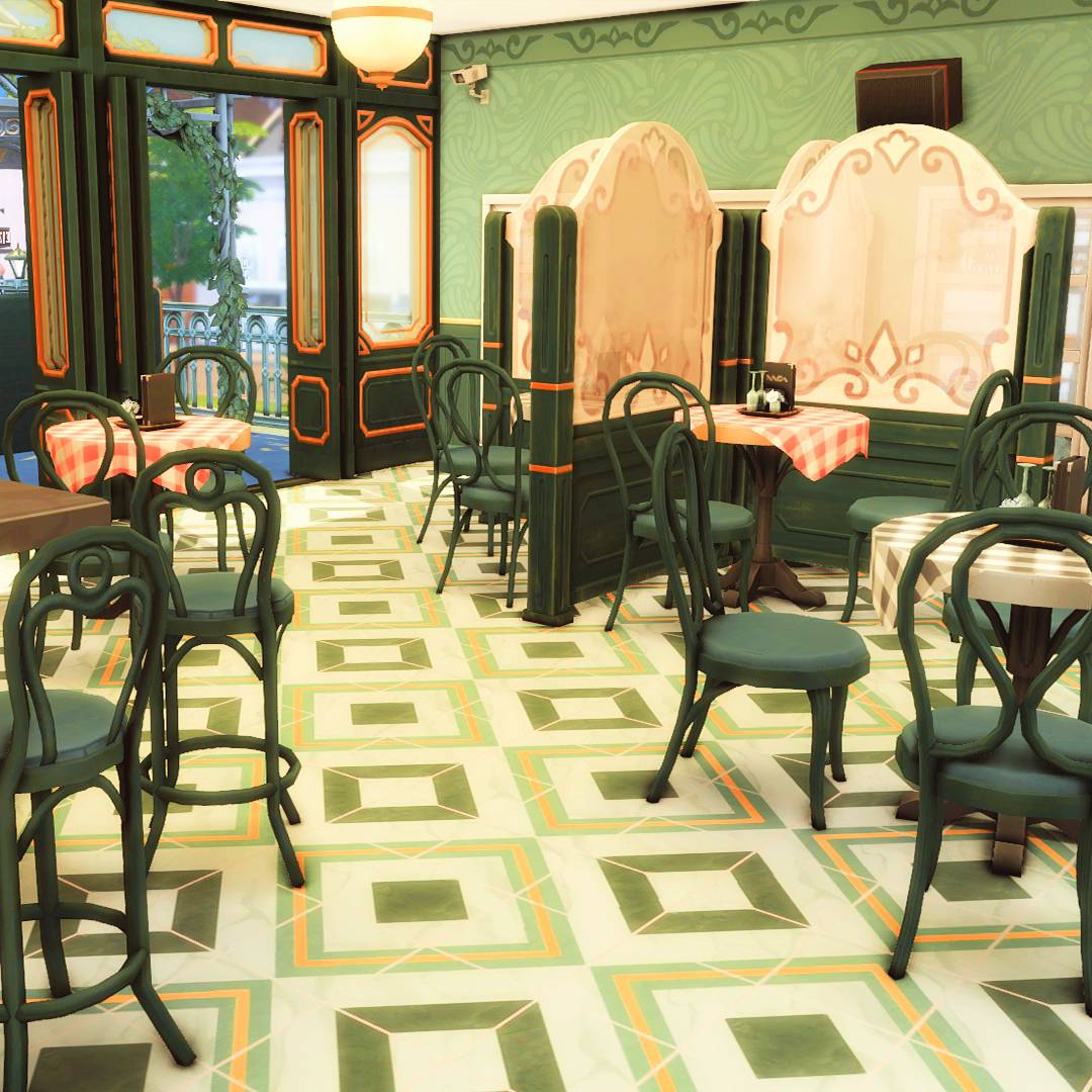 BISTRO LITTLE PARIS - Gallery - The Sims 4 Rooms / Lots - CurseForge