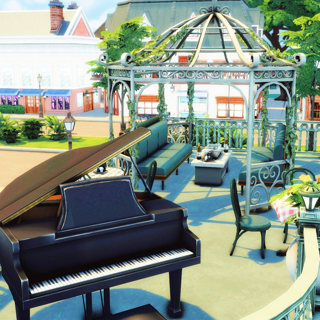 BISTRO LITTLE PARIS - Gallery - The Sims 4 Rooms / Lots - CurseForge