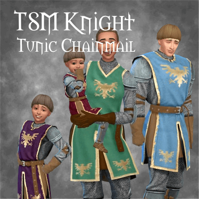 TSM Knight Tunic Chainmail - Gallery - The Sims 4 Create a Sim - CurseForge