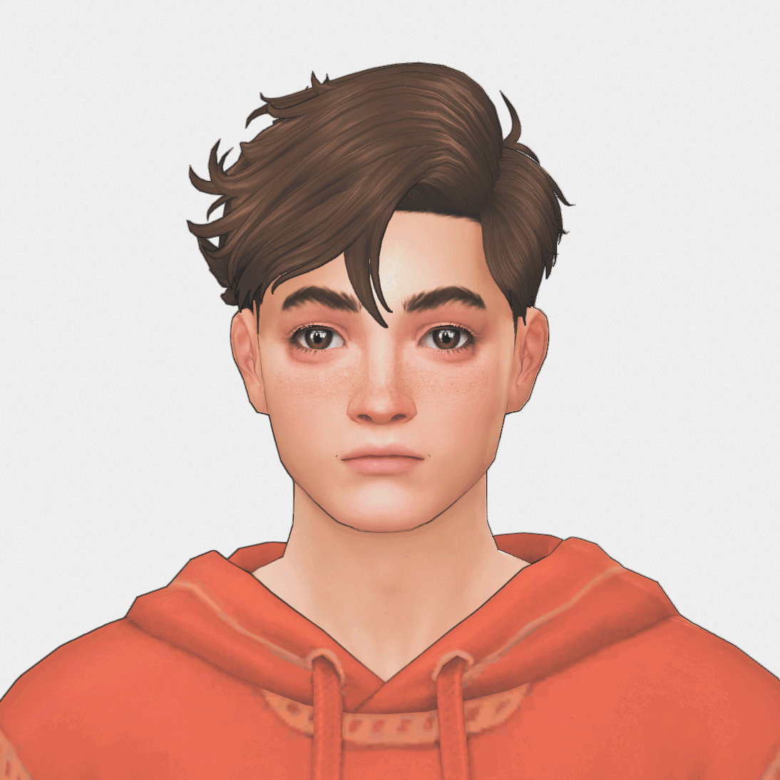 Basil Hair V1 - The Sims 4 Create a Sim - CurseForge