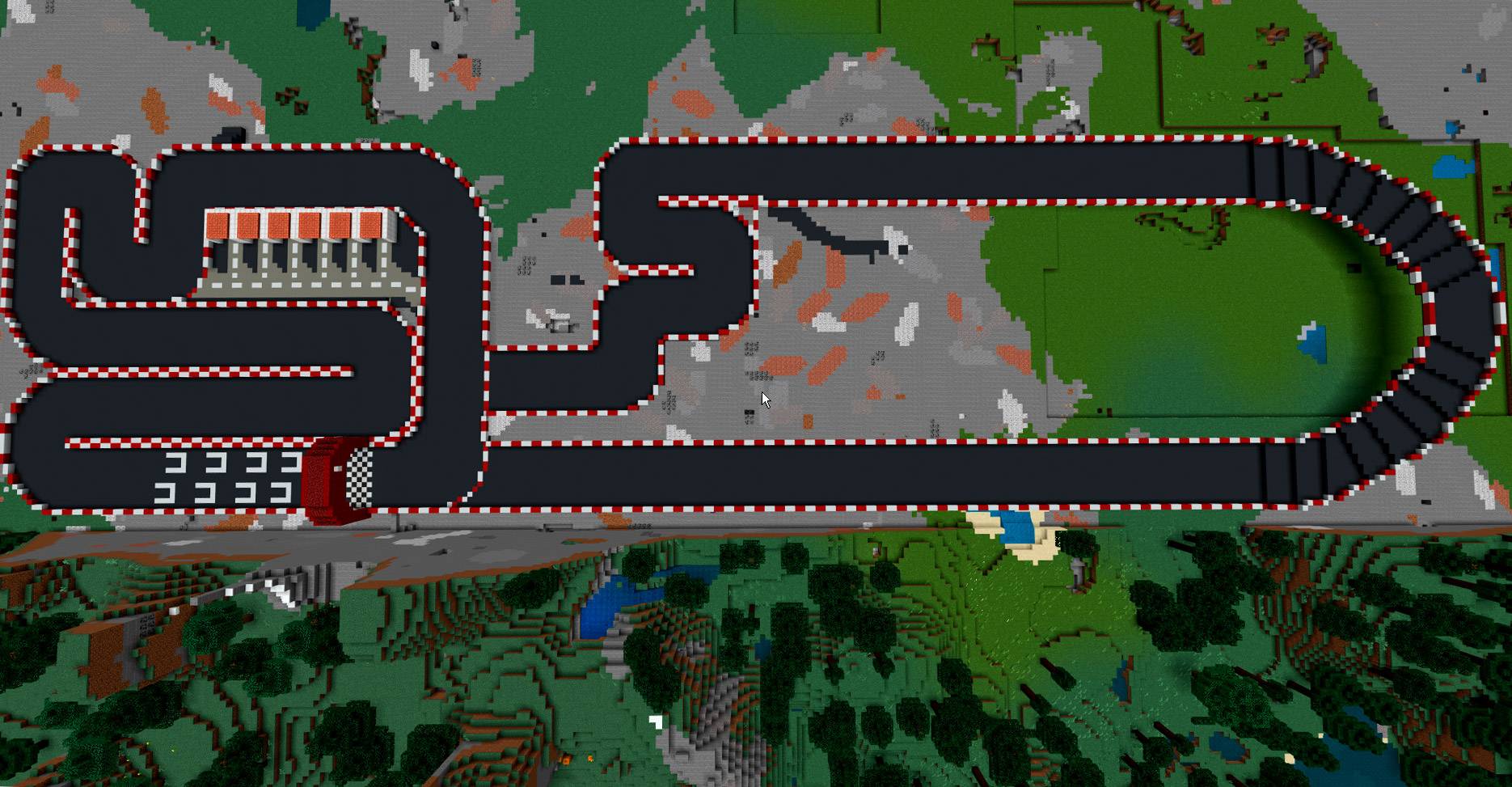 RACE CAR PROJECT - Gallery - Minecraft Bedrock Maps - CurseForge
