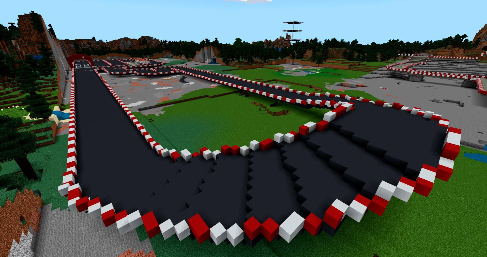 RACE CAR PROJECT - Gallery - Minecraft Bedrock Maps - CurseForge