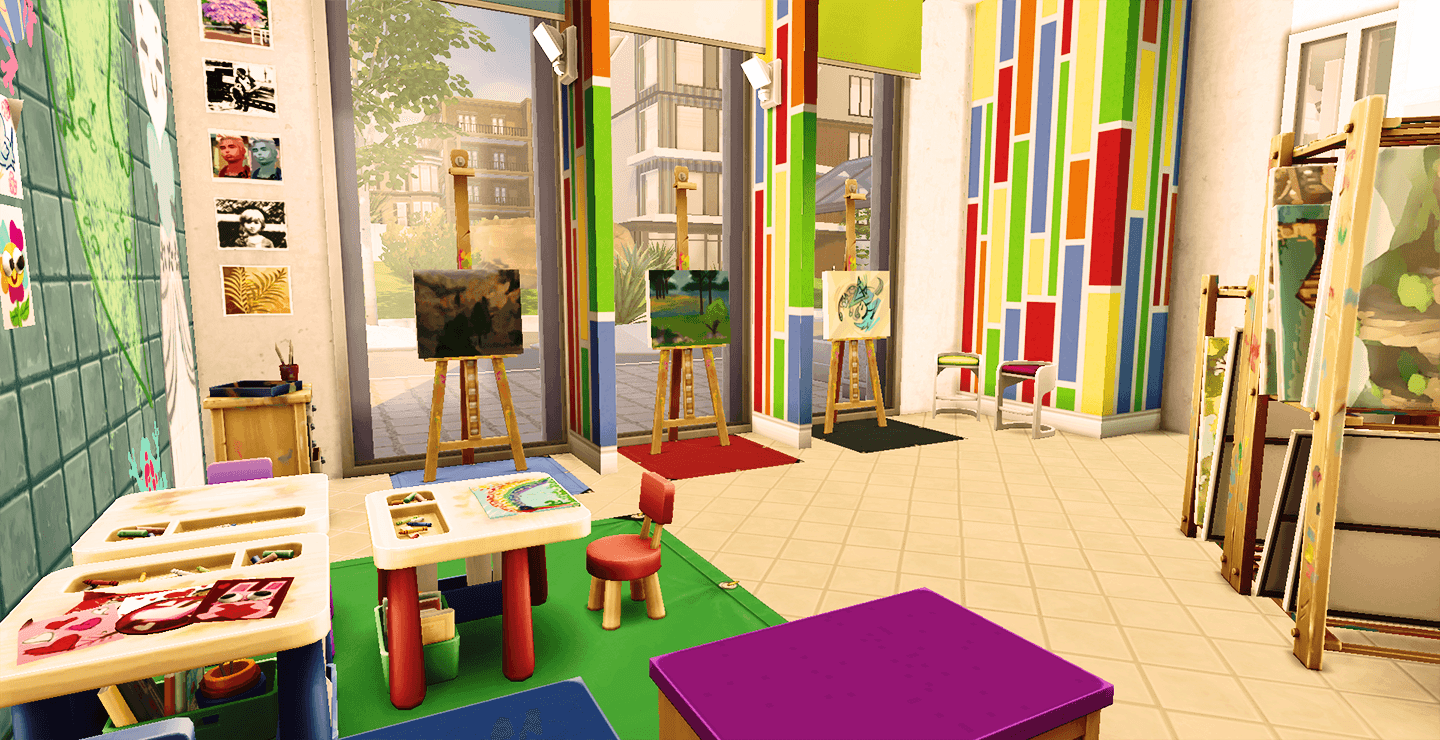 Myshuno Arts Museum & Art Center [NO CC] - Gallery - The Sims 4 Rooms ...