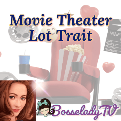Movie Theater Lot Trait (Various Venues) - The Sims 4 Mods - CurseForge