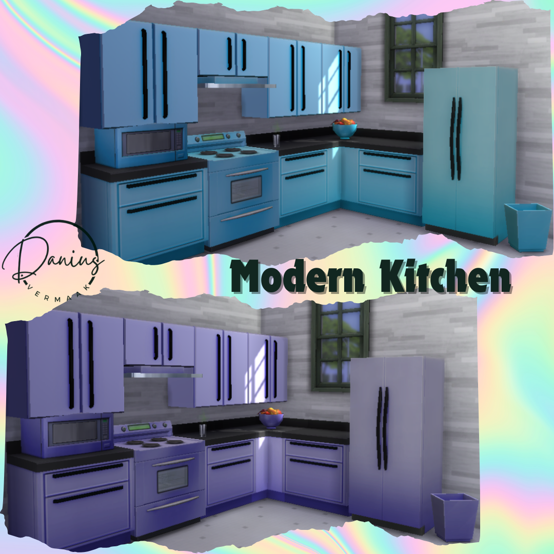 Modern Kitchen - Basegame compatible - Gallery - The Sims 4 Build / Buy ...