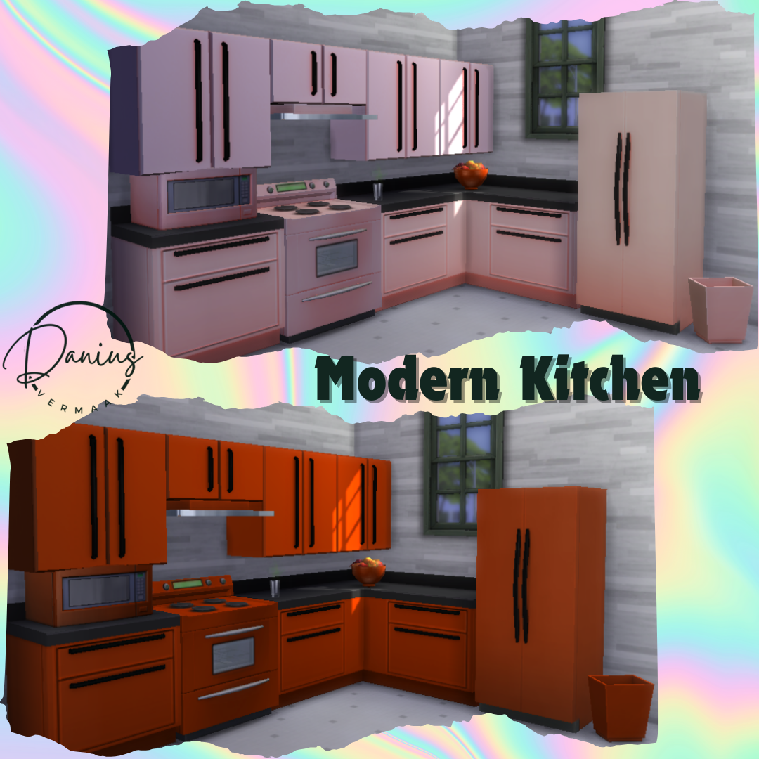 Modern Kitchen - Basegame compatible - Gallery - The Sims 4 Build / Buy ...