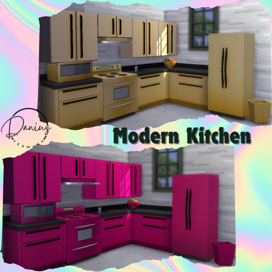 Modern Kitchen - Basegame compatible - Gallery - The Sims 4 Build / Buy ...