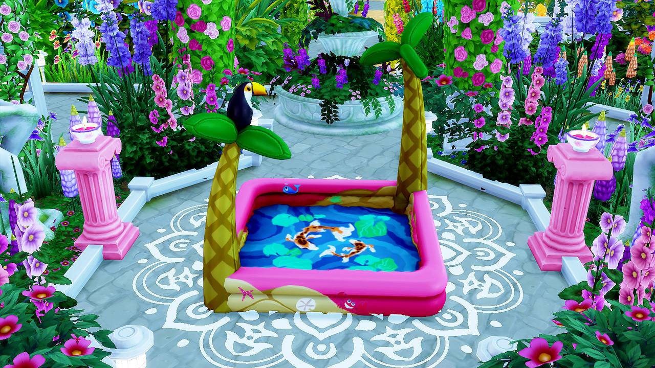 Summertime Palms Kiddie Pool - Gallery - The Sims 4 Build / Buy - CurseForge