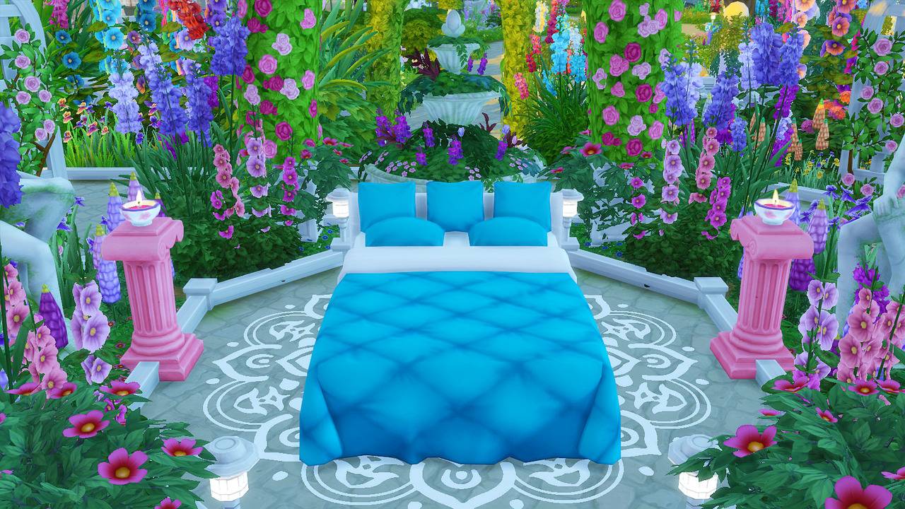 Crosshatch Delight Bed - Gallery - The Sims 4 Build / Buy - CurseForge