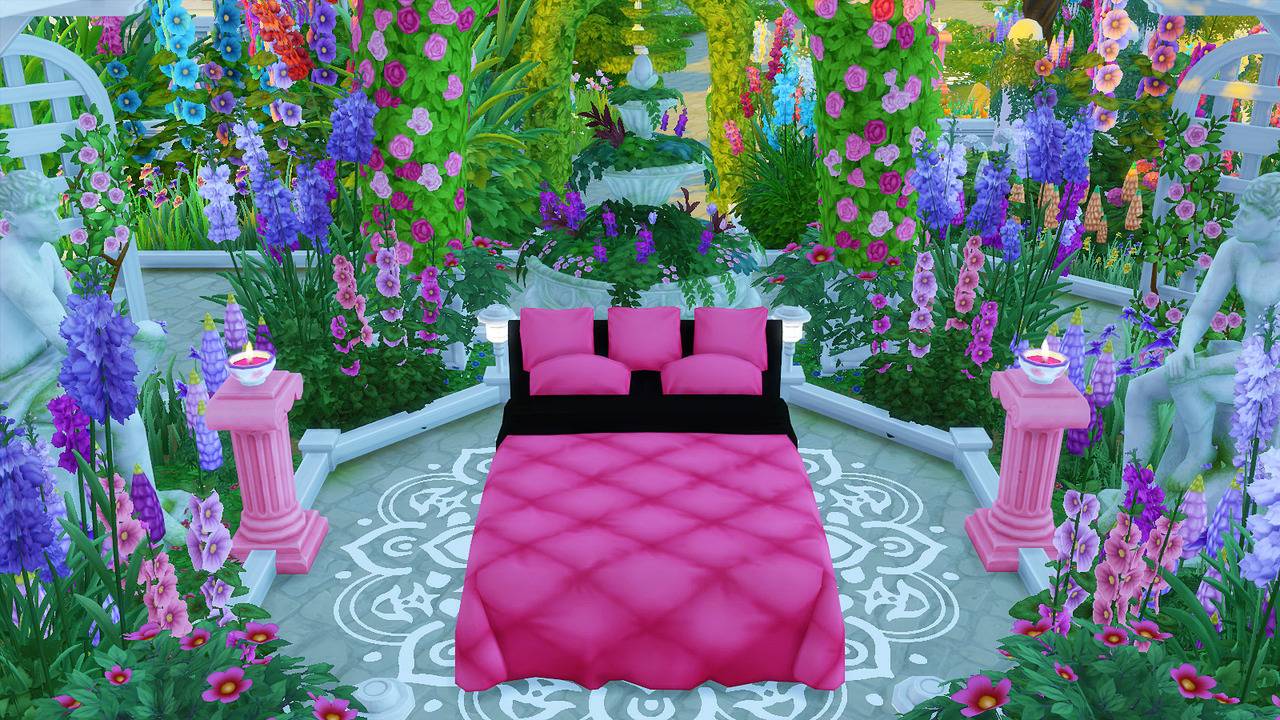 Crosshatch Delight Bed - Gallery - The Sims 4 Build / Buy - CurseForge