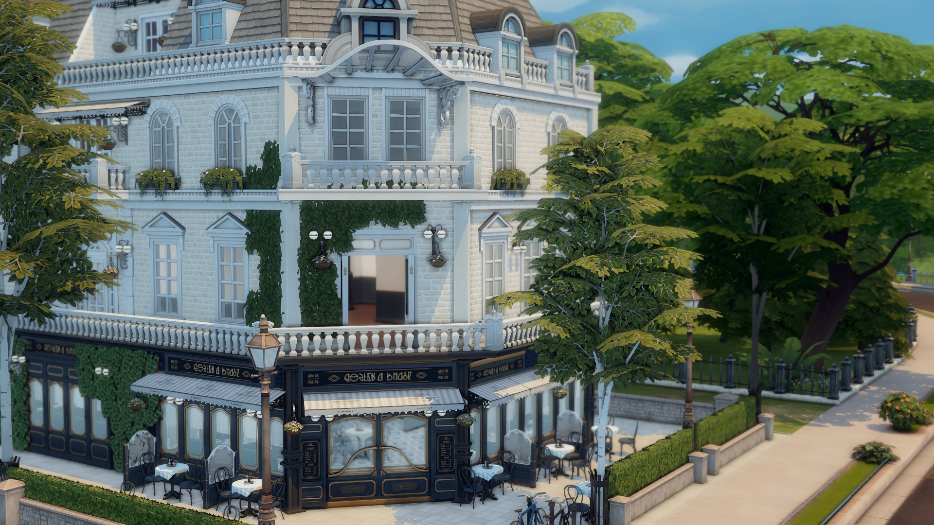 Cozy Bistro - Gallery - The Sims 4 Rooms / Lots - CurseForge