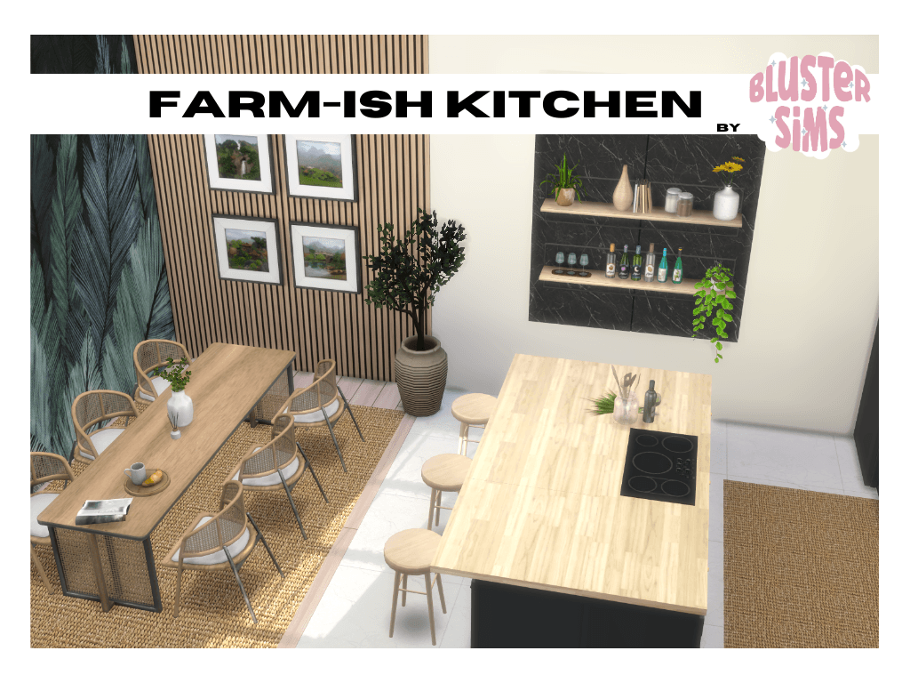 Farm-ish Kitchen - Gallery - The Sims 4 Rooms / Lots - CurseForge