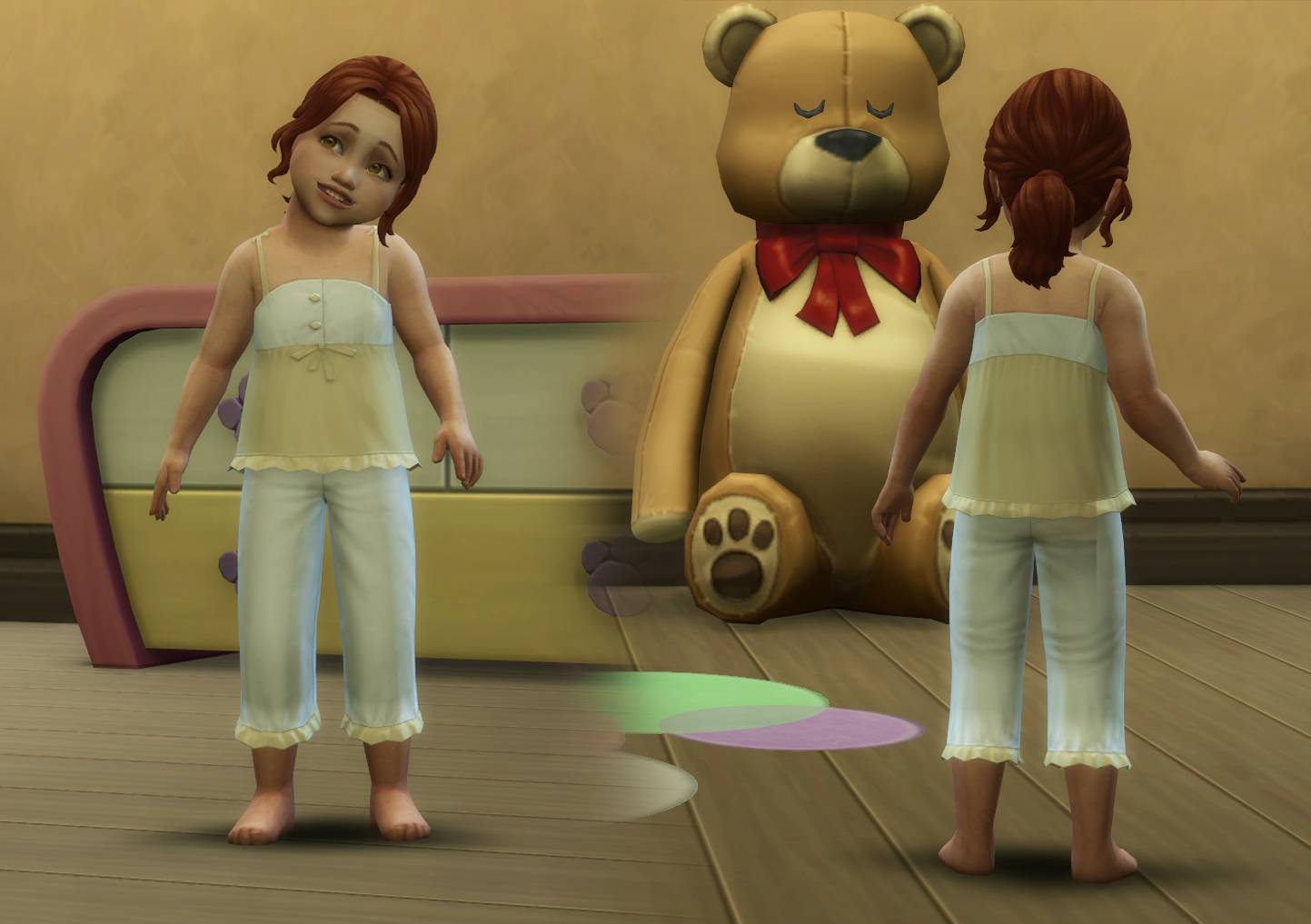 Tank Top Pajamas for Toddlers - Gallery - The Sims 4 Create a Sim ...