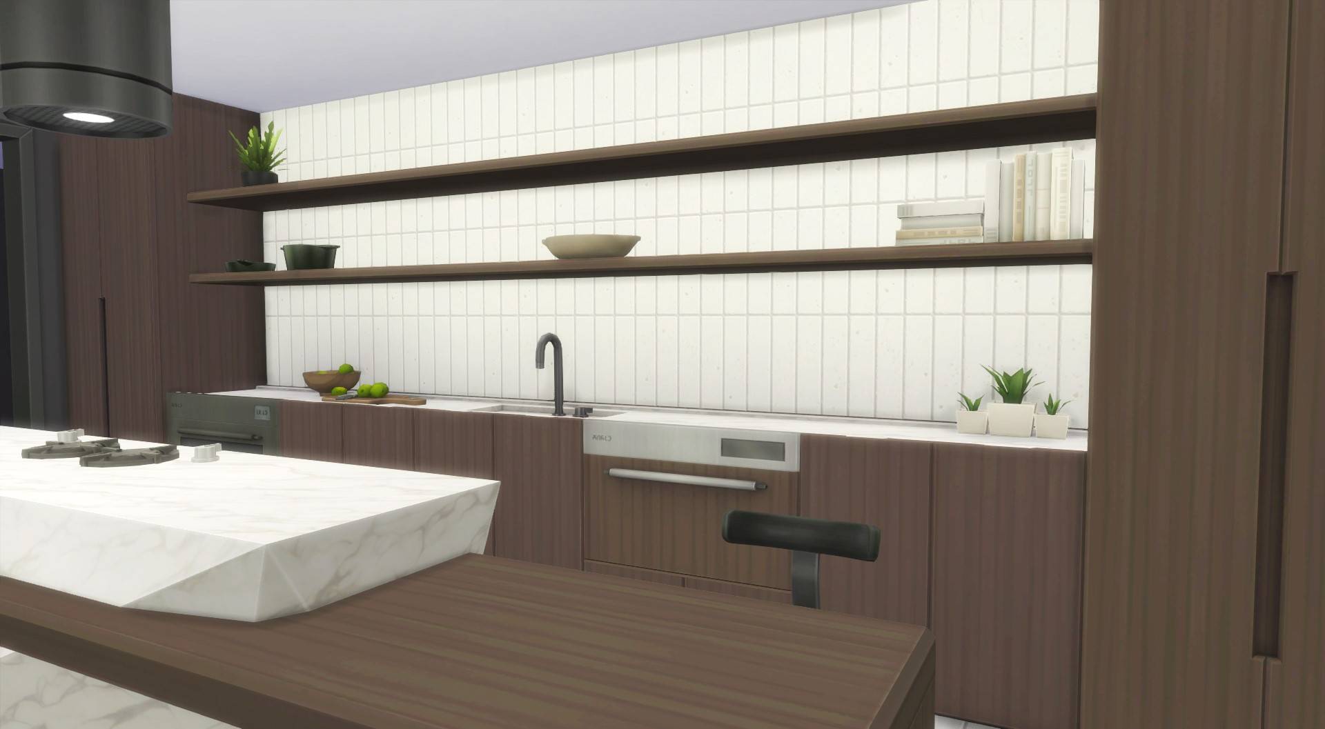 Sleek & Modern Kitchen - Gallery - The Sims 4 Rooms / Lots - CurseForge