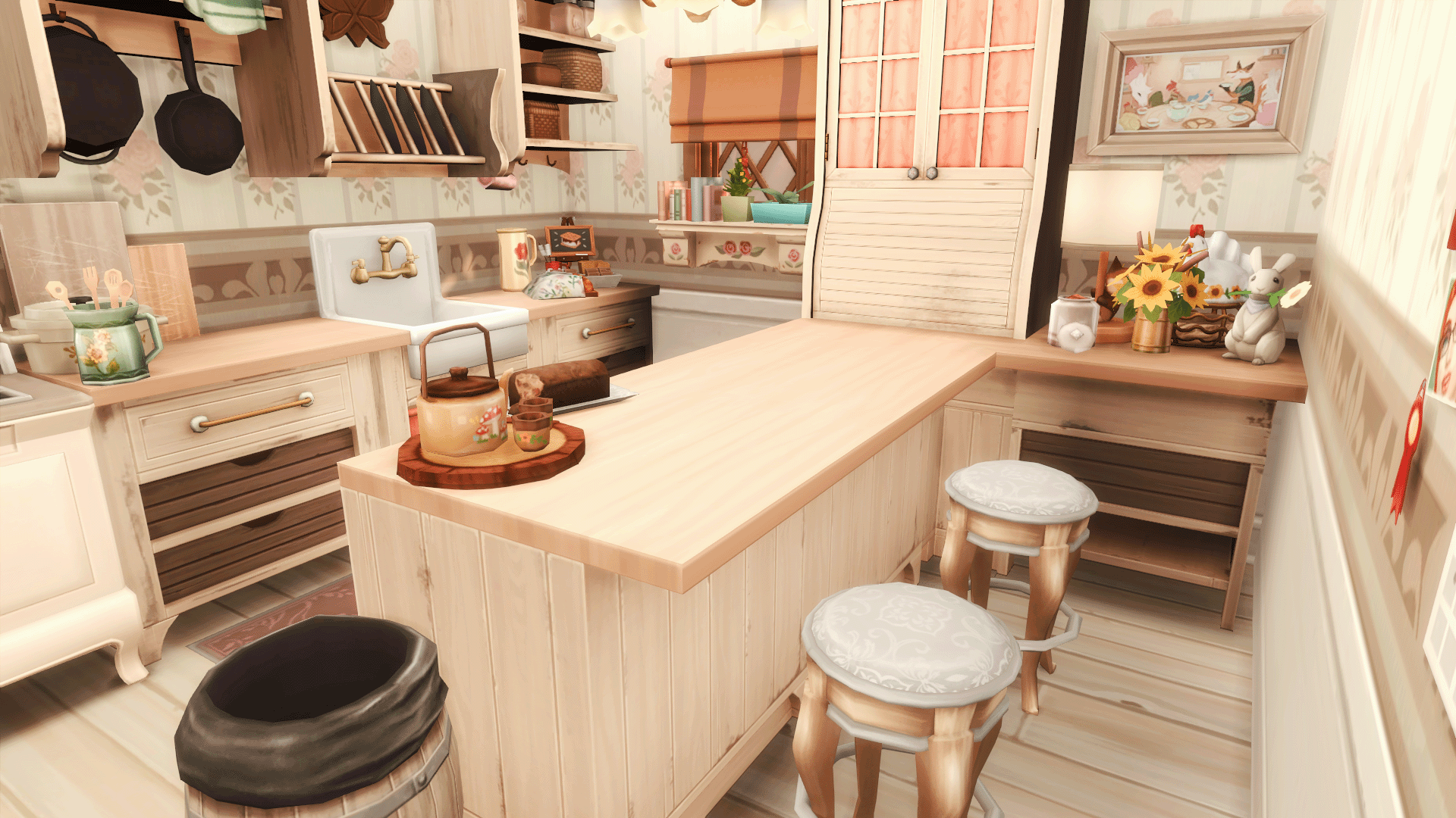Grandma's Kitchen (no CC) - The Sims 4 Rooms / Lots - CurseForge