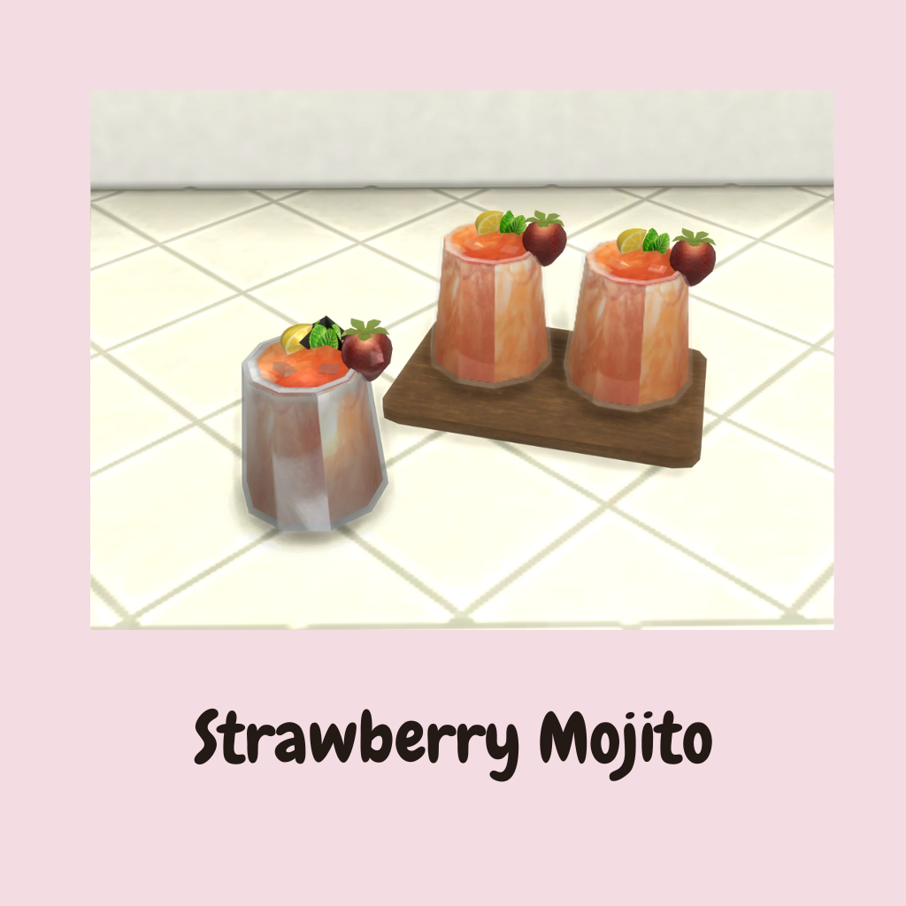 Strawberry Mojito - Gallery - The Sims 4 Mods - CurseForge