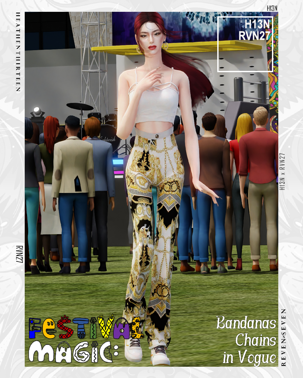 High Waist Slim Fit Flared Jeans - Gallery - The Sims 4 Create a Sim ...