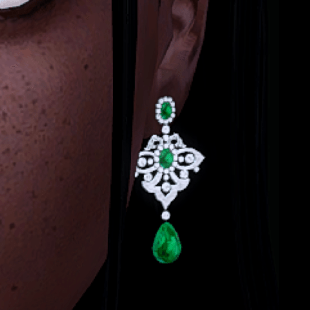 Emerald Diamond Earrings - Gallery - The Sims 4 Create a Sim - CurseForge