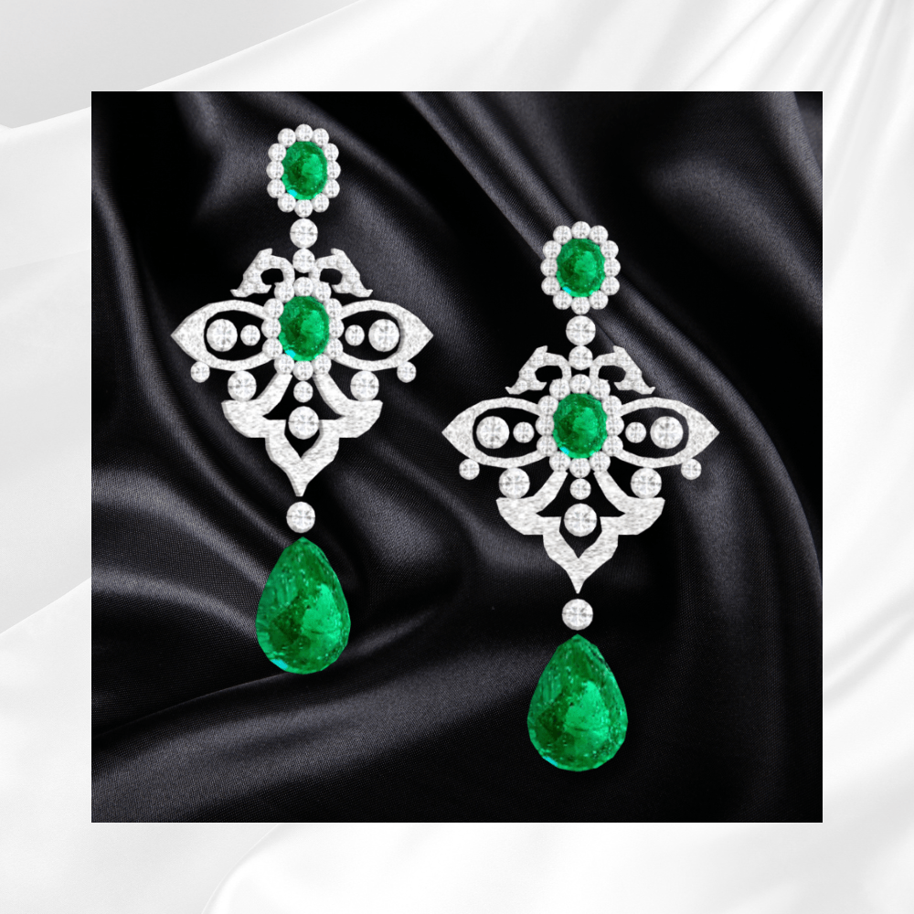 Emerald Diamond Earrings - Gallery - The Sims 4 Create a Sim - CurseForge