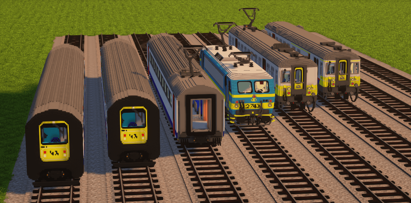 Create: Belgian Voxel Trains - Gallery - Minecraft Mods - CurseForge