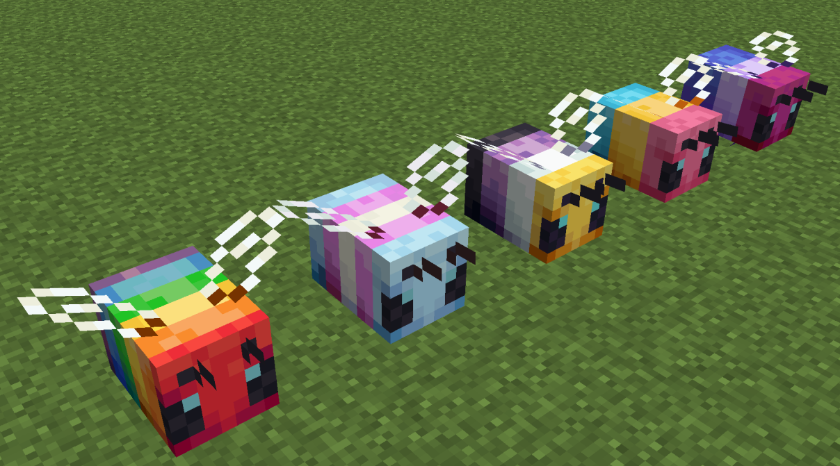 Bee Prideful - Gallery - Minecraft Resource Packs - CurseForge