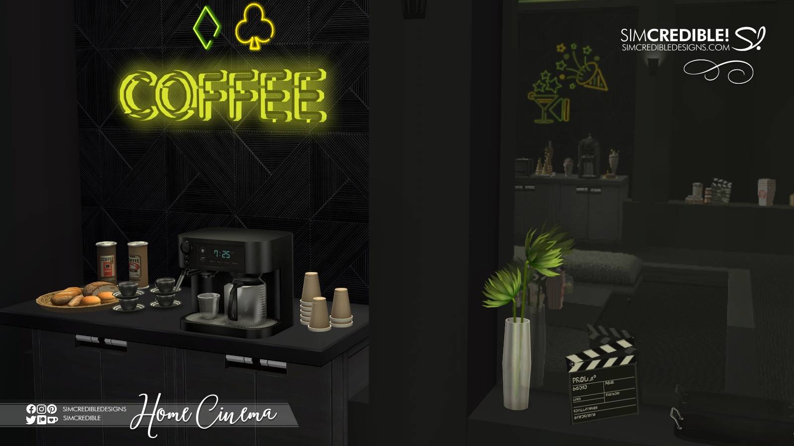 Home Cinema -Room 🎬 - Gallery - The Sims 4 Rooms / Lots - CurseForge