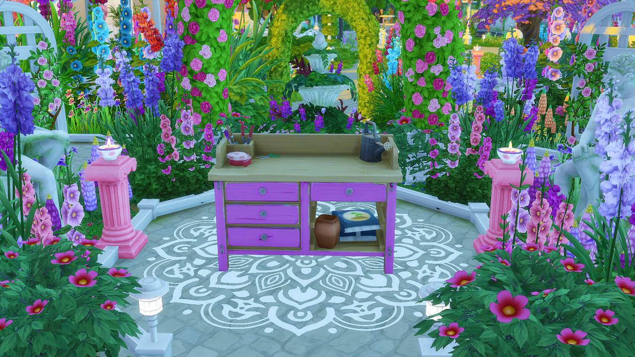 Flower Arranging Table - Gallery - The Sims 4 Build / Buy - CurseForge