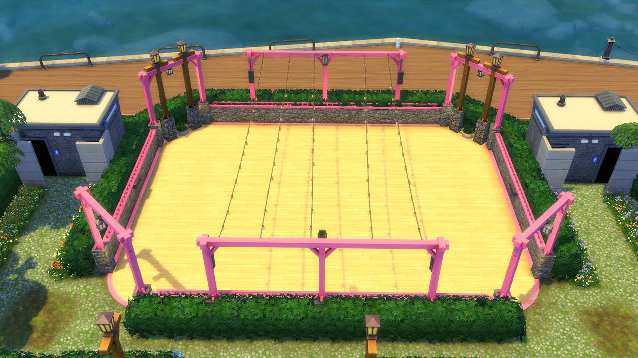 Rustic Roller Rink - Gallery - The Sims 4 Build / Buy - CurseForge