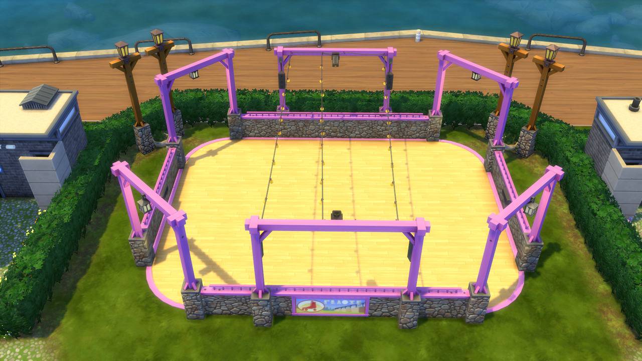 Rustic Roller Rink - Gallery - The Sims 4 Build / Buy - CurseForge