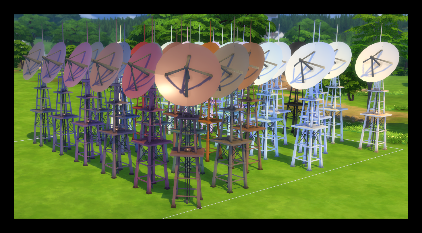 Aliens - Communications Tower Outdoor Sculpture - Gallery - The Sims 4 ...