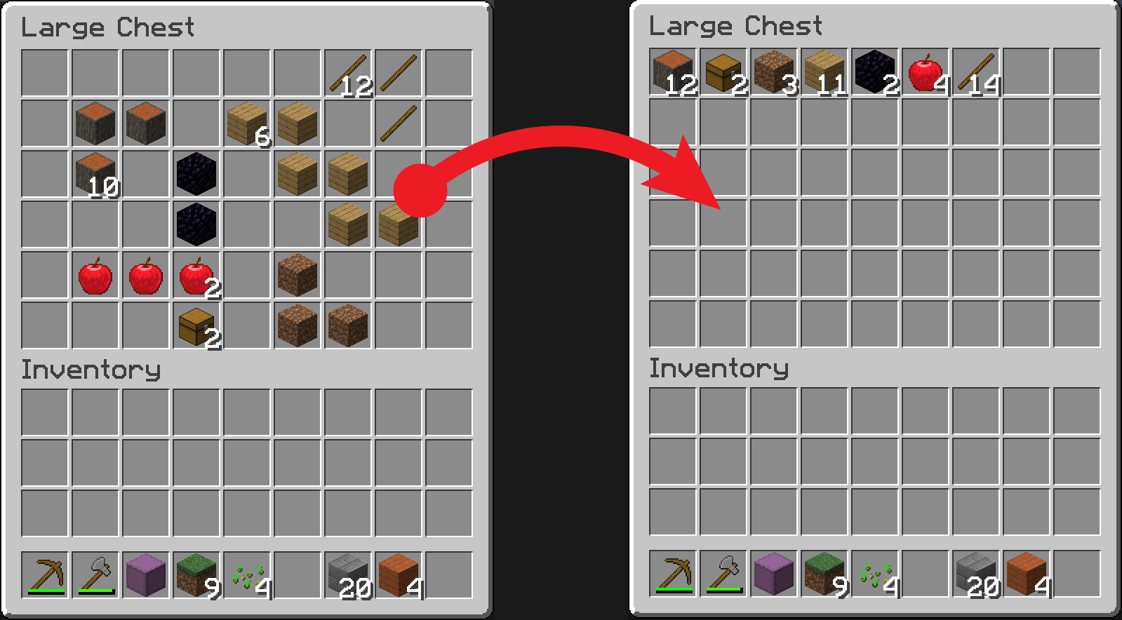 Chest Inv Sort - Screenshots - Minecraft Mods - CurseForge