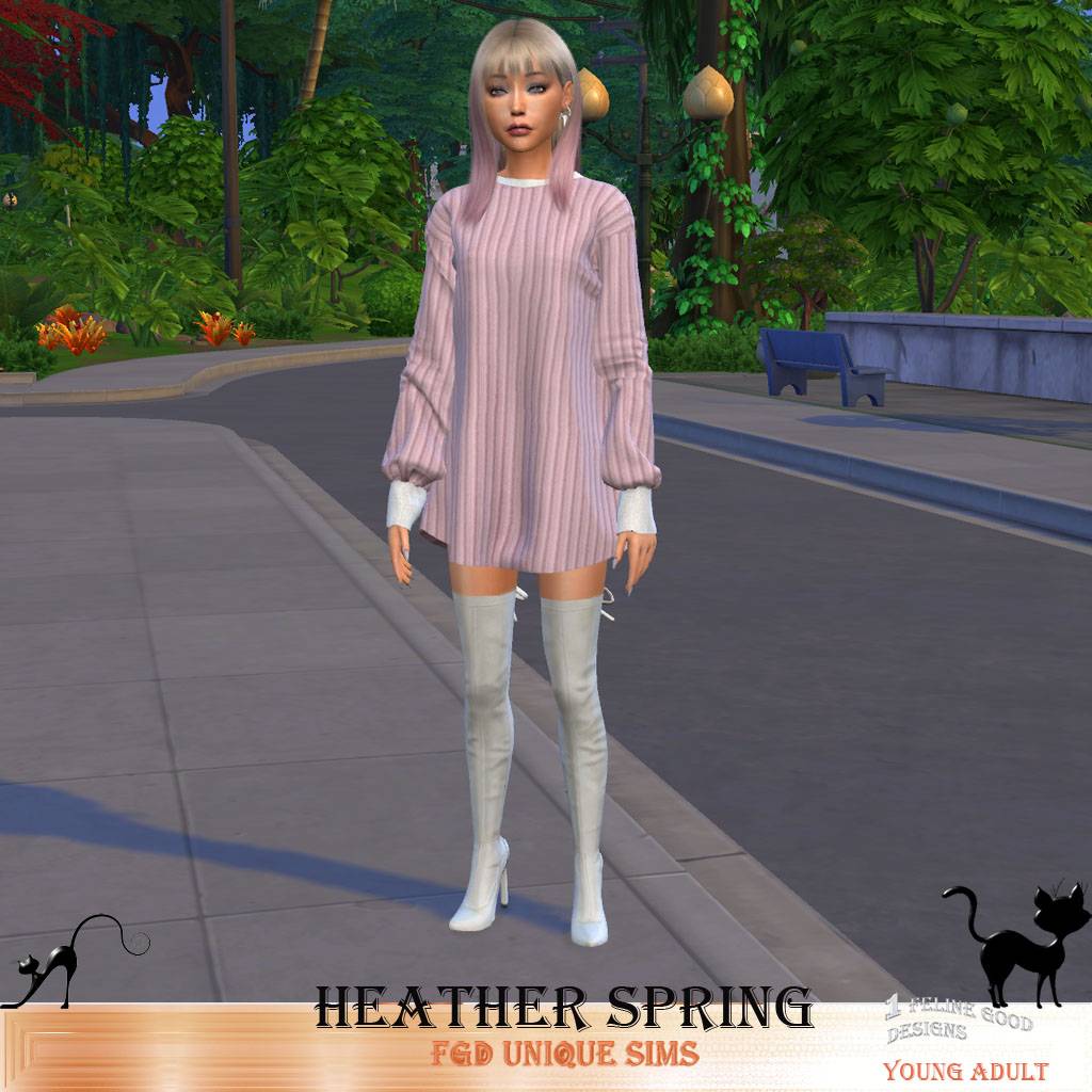 Heather Spring - Gallery - The Sims 4 Sims / Households - CurseForge